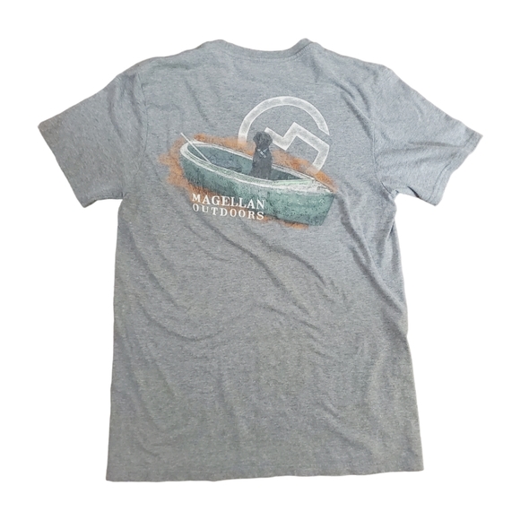 Magellan Outdoors | Tops | Magellan Outdoors Medium Gray T Shirt With ...